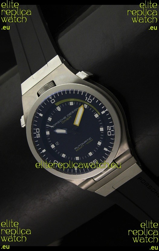 Porsche Design Diver Swiss Titanium Watch in Black Dial - Ultimate ...