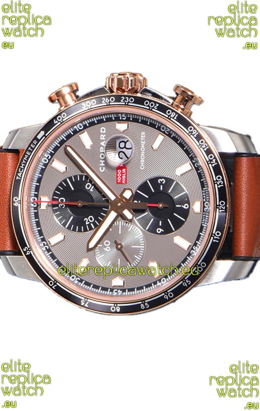 Chopard Mille Miglia GTA Chronograph Two Tone 1:1 Mirror Replica - Grey ...